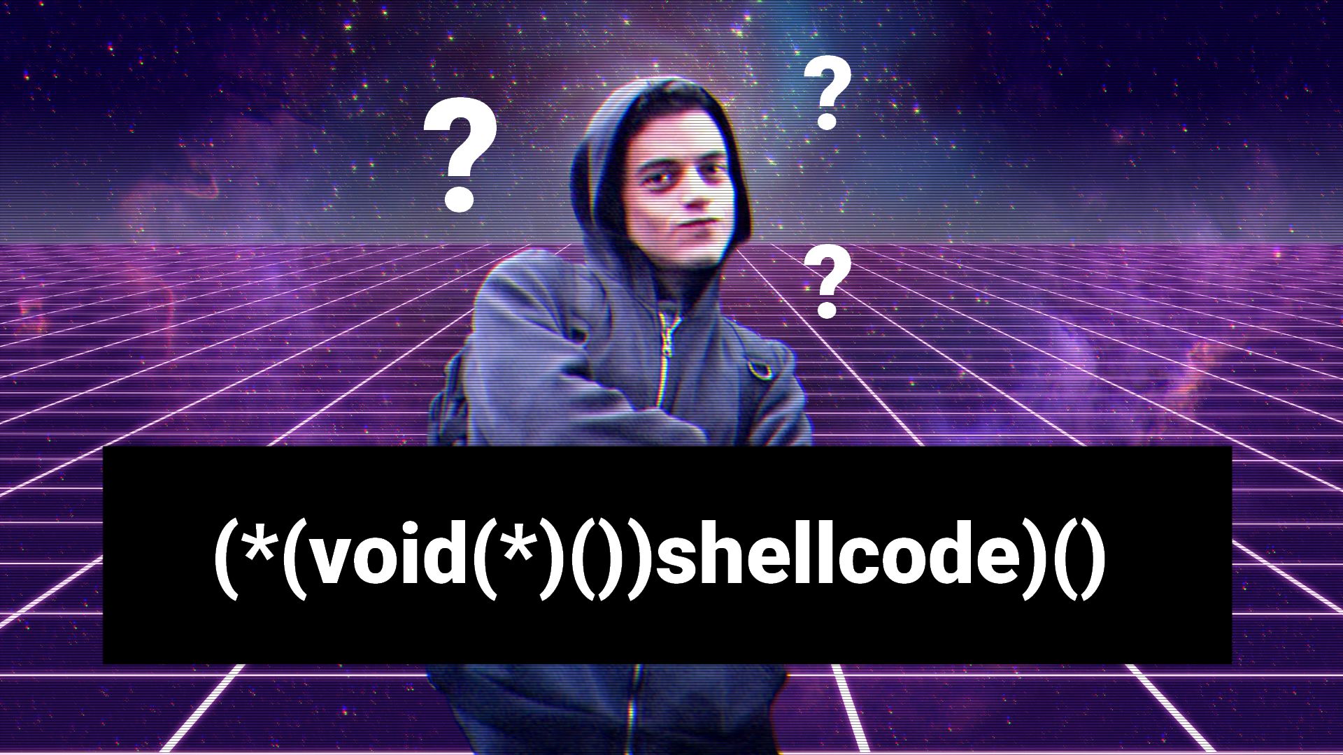 void(*)()) shellcode )( ) - Hacktivity