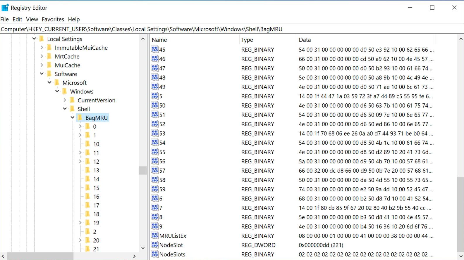 👨🏾‍💻 Shellbags - Hacktivity
